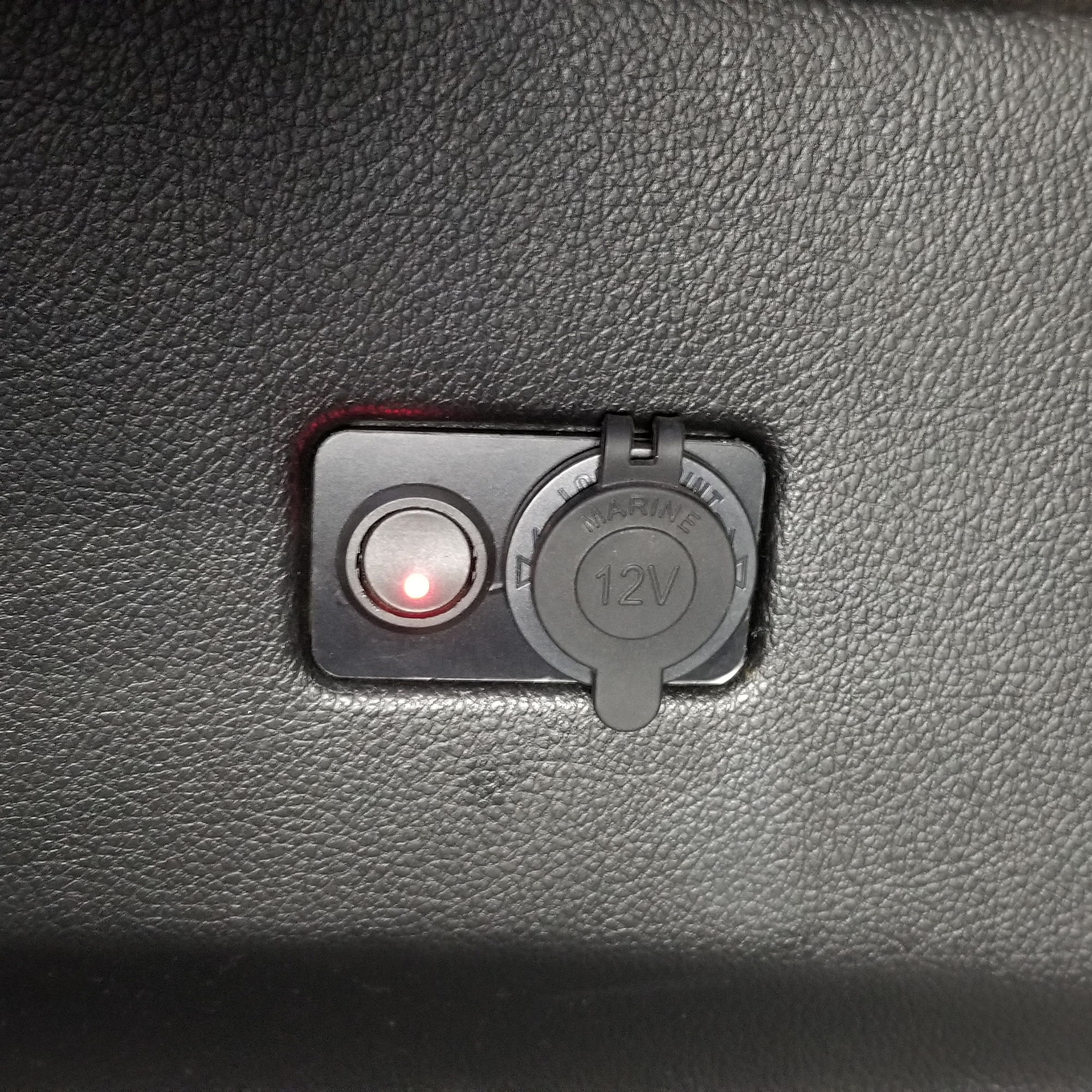 Subaru Trunk Switch with 12v Outlet - SMK Fabrication