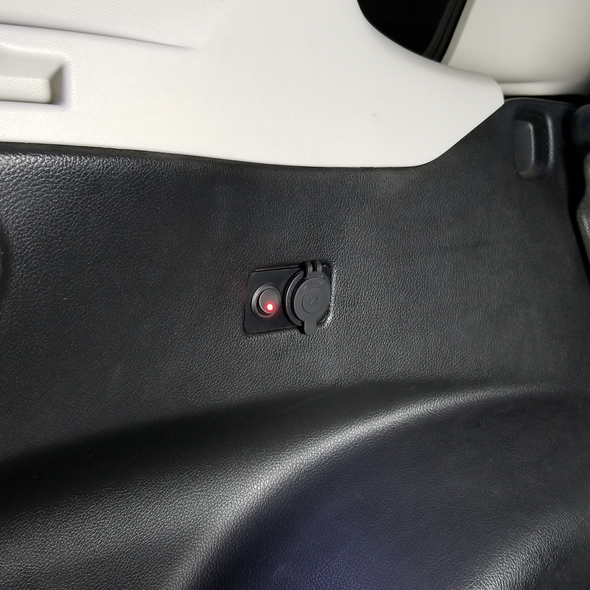 Subaru Trunk Switch with 12v Outlet - SMK Fabrication