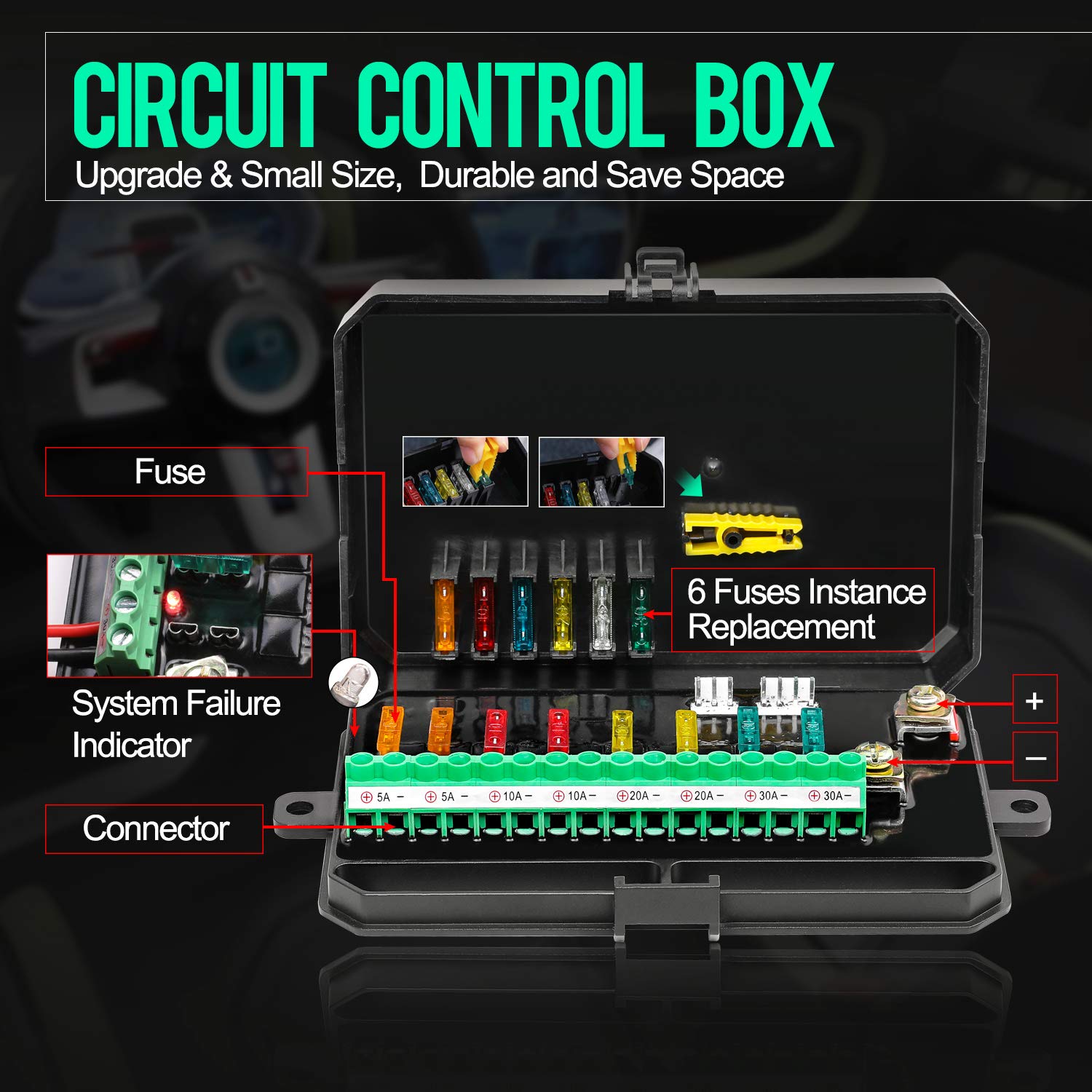 8 Gang Switch Panel Kit - SMK Fabrication
