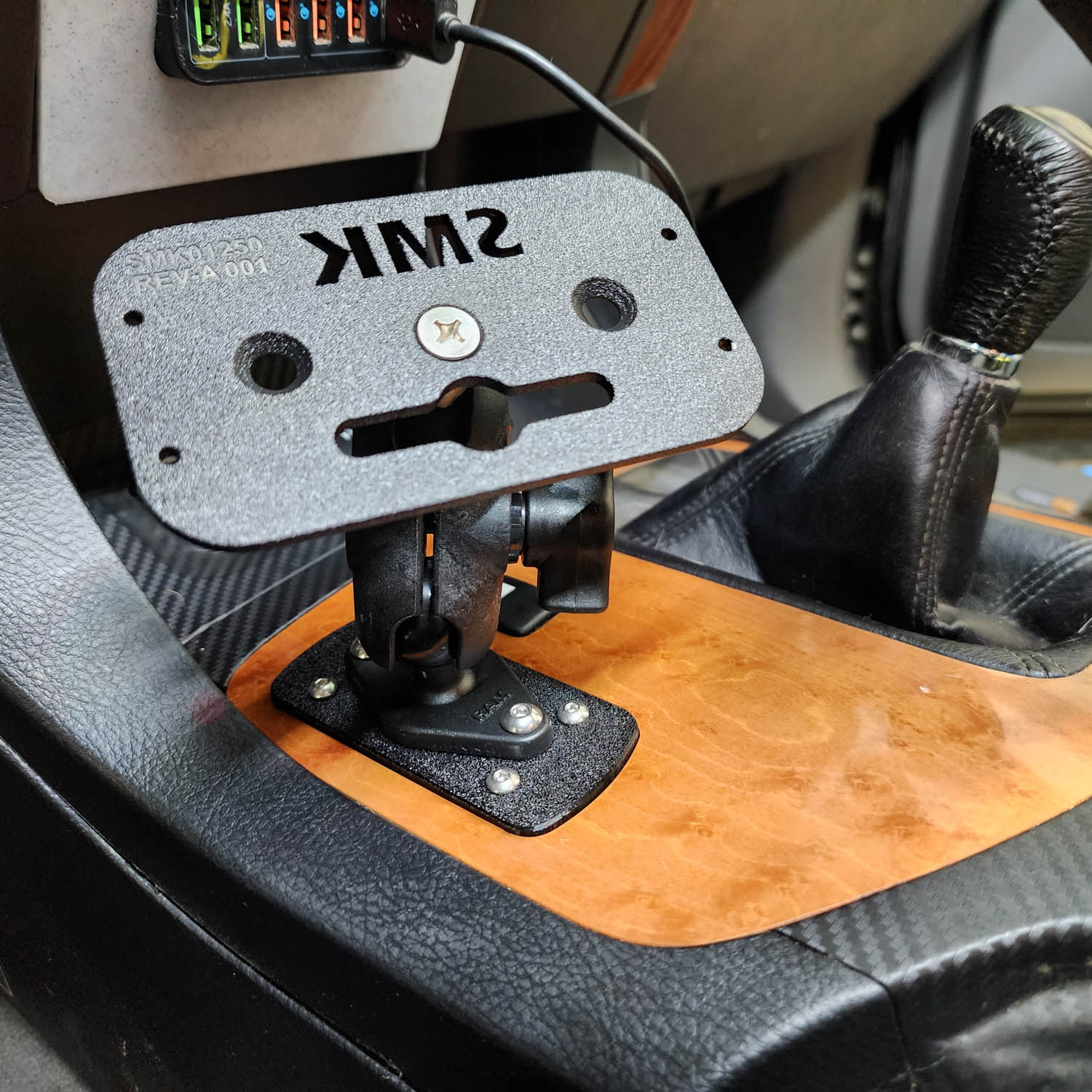 Ram Mounted 8 Switch Panel - SMK Fabrication